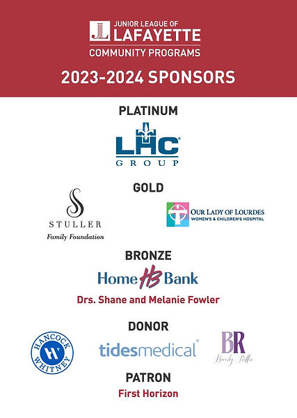 Junior League of Lafayette Petit Potpourri Blog | community service